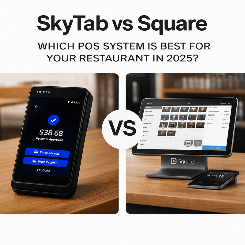 SkyTab vs Square POS: Best Restaurant System 2026 | Smart Payment Solutions